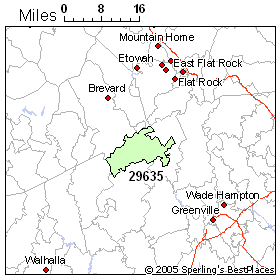 Zip 29635 (Cleveland, SC) Rankings