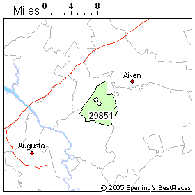 Rankings in Zip 29851 (Warrenville, SC)