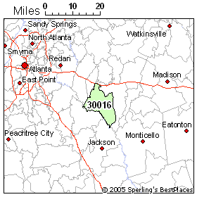 Zip 30016 (Covington, GA) Rankings