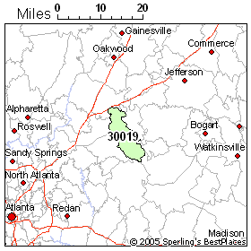 Zip 30019 (Dacula, GA) Rankings
