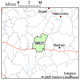 Zip 30025 (Social Circle, GA) Rankings