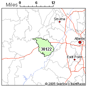 Zip 30122 (Lithia Springs, GA) Rankings