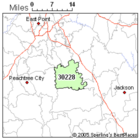 Zip 30228 (Hampton, GA) Rankings