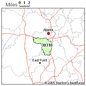 Georgia Map With Cities And Zip Codes