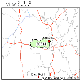 Zip 30314 (Atlanta, GA) Rankings