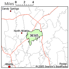Zip 30345 (Atlanta, GA) Rankings