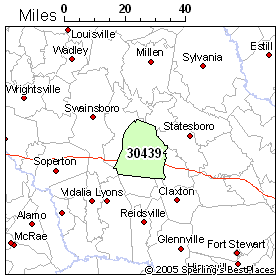 Best Place to Live in Metter (zip 30439), Georgia