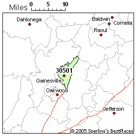 Zip 30501 (Gainesville, GA) Rankings