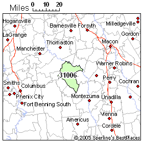 Zip 31006 (Butler, GA) Rankings