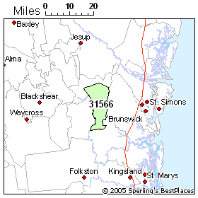 Zip 31566 (Waynesville, GA) Rankings
