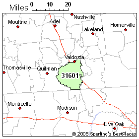 Zip 31601 (Valdosta, GA) Rankings