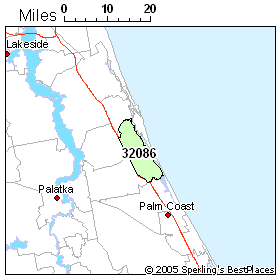 Saint Augustine Florida Zip Code Map - United States Map