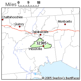 Tallahassee Fl Zip Code Map - Map