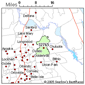 Rankings in Zip 32765 (Oviedo, FL)