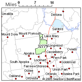 Zip 32779 (Wekiwa Springs, FL) Rankings