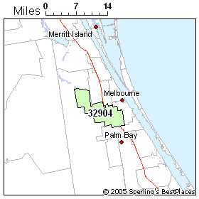 Zip 32904 (West Melbourne, FL) Rankings