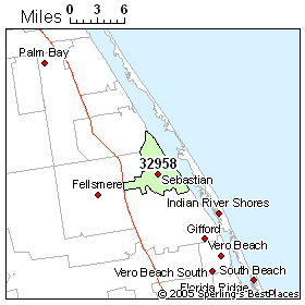 Rankings in Zip 32958 (Sebastian, FL)