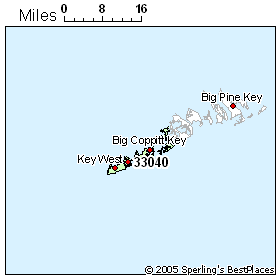 Florida Keys Zip Code Map