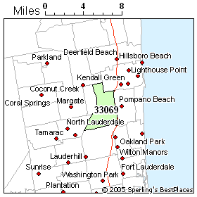 Map Of Florida Pompano Beach - Map
