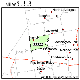 Zip 33322 (Sunrise, FL) Rankings
