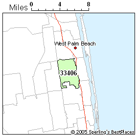Zip Code Map Of West Palm Beach - United States Map