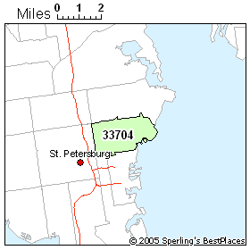 Zip 33704 (St. Petersburg, FL) Rankings