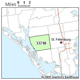 Zip 33710 (St. Petersburg, FL) Rankings