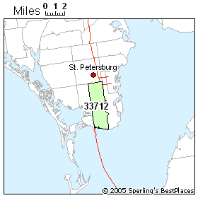 St Petersburg Zip Code Map