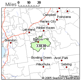 Bartow Fl Zip Code Map - United States Map
