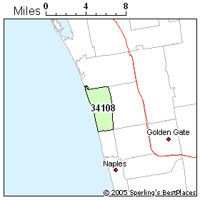 Naples Florida Zip Code Map - United States Map
