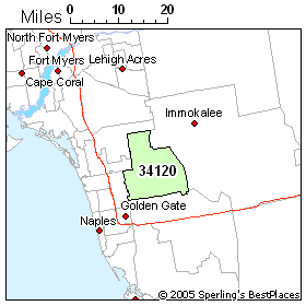 Zip Code Map Of Naples Florida
