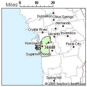 Zip 34448 (Homosassa Springs, FL) Rankings