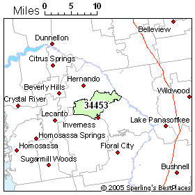 Zip 34453 (Inverness, FL) Rankings