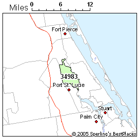 Zip 34983 (Port St. Lucie, FL) Rankings