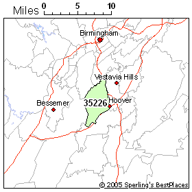 Best Place to Live in Birmingham (zip 35226), Alabama