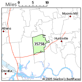 Zip 35758 (Madison, AL) Rankings