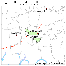 Zip 35805 (Huntsville, AL) Rankings