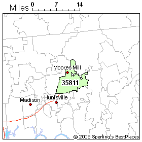 Zip 35811 (Huntsville, AL) Rankings