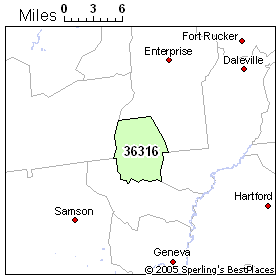 Zip 36316 (Chancellor, AL) Rankings