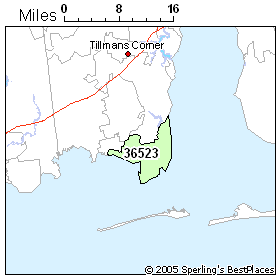 Zip 36523 (Coden, AL) Rankings