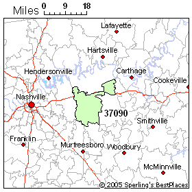 Best Place to Live in Lebanon (zip 37090), Tennessee