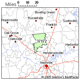 Zip 37172 (Springfield, TN) Rankings