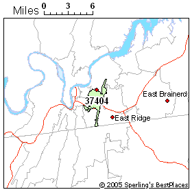 Zip 37404 (Chattanooga, TN) Rankings