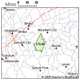 Zip 37640 (Butler, TN) Rankings