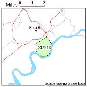 Zip Code Map Knoxville 37922