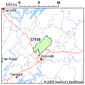 Knoxville Area Zip Codes