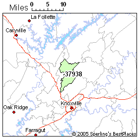 Zip 37938 (Knoxville, TN) Rankings
