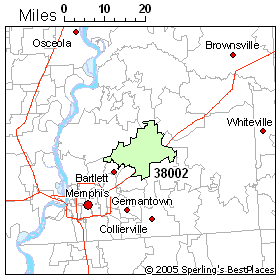 Zip 38002 (Lakeland, TN) Rankings