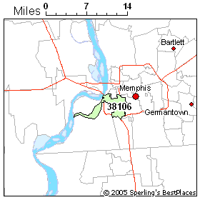 Best Place to Live in Memphis (zip 38106), Tennessee
