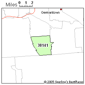 Zip Code Map For Memphis Tn - Map